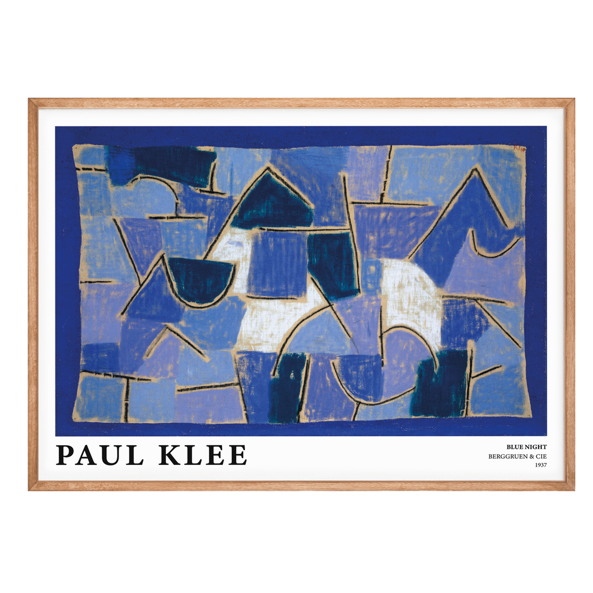 Paul Klee - Blue Night Plakat – Papery