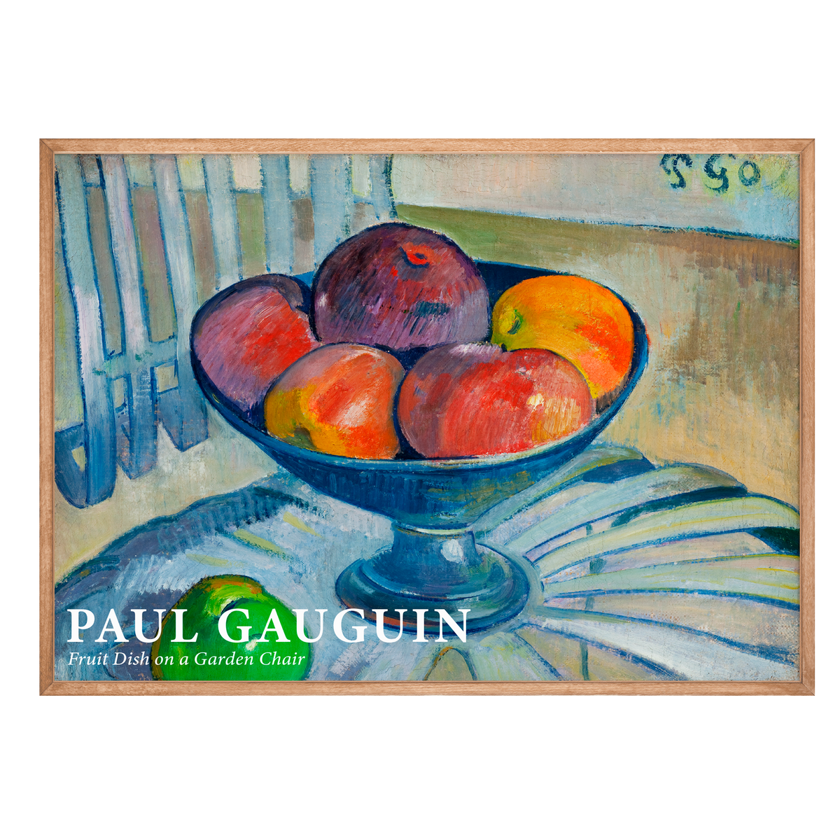 Paul Gauguin - Fruit Dish on a Garden Chair Plakat – Papery