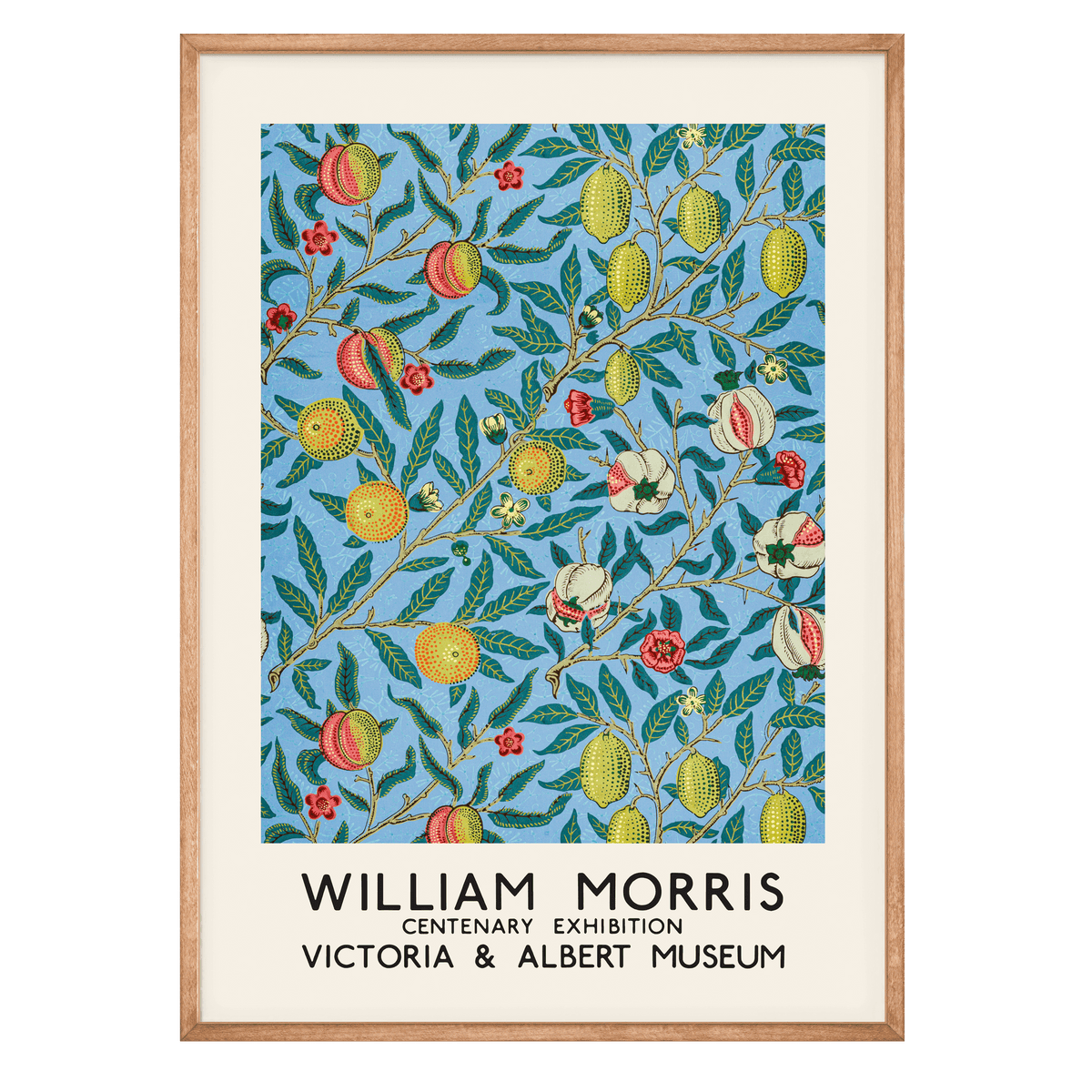 William Morris - Four Fruits Pattern Plakat – Papery